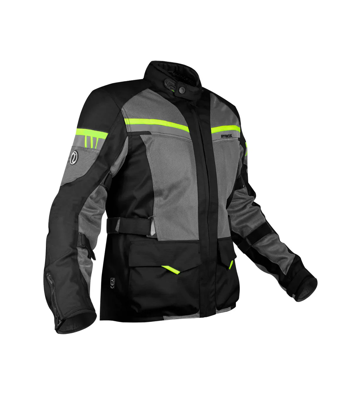 Rynox Stealth Air Pro Jacket – High-Airflow Protective Riding Gear – 6KIOM